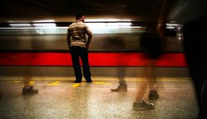 Hands free payment on buses and trains