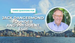 Three Questions For… Jack Dangermond, Founder & President of Esri