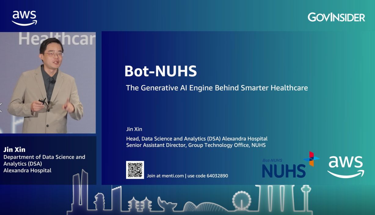 Bot-NUHS - The Generative AI Engine (AWS Public Sector Day Singapore)