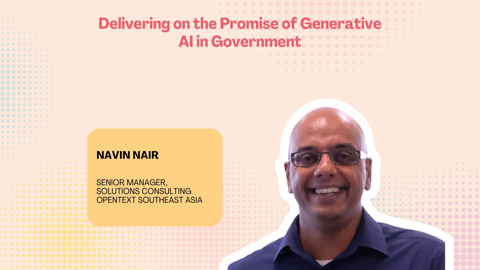 Delivering on the Promise of Generative AI in Government
