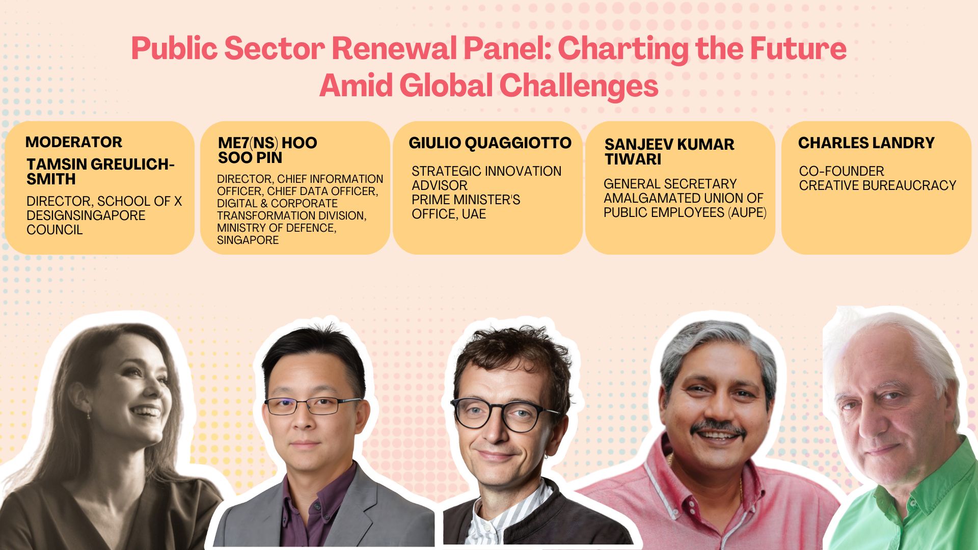 Public Sector Renewal Panel: Charting the Future Amid Global Challenges