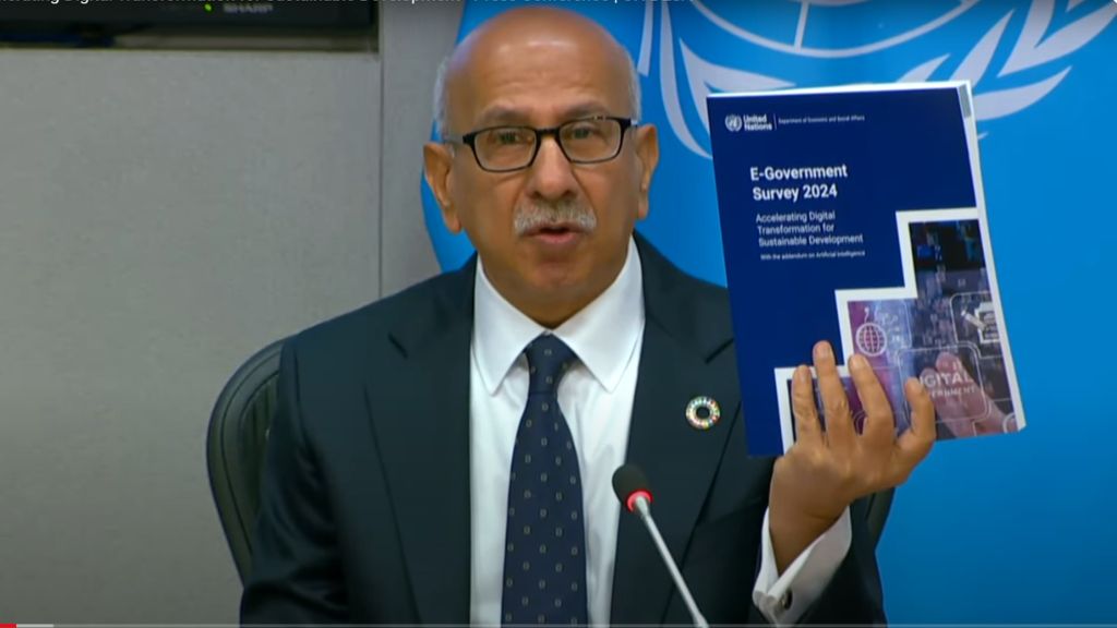 Indonesia's global e-government ranking jumped 13 places